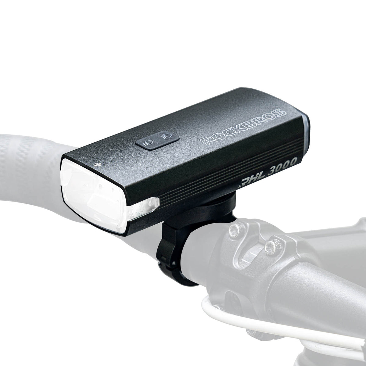 ROCKBROS Przednie Światło Rowerowe Przednia Latarka 3000 lm 6 Trybów ...
